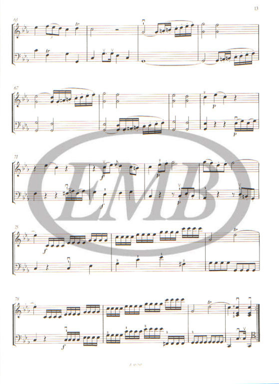 Giardini Sei Duo Violin Cello Vol 2 (4-6) | EMB 13797