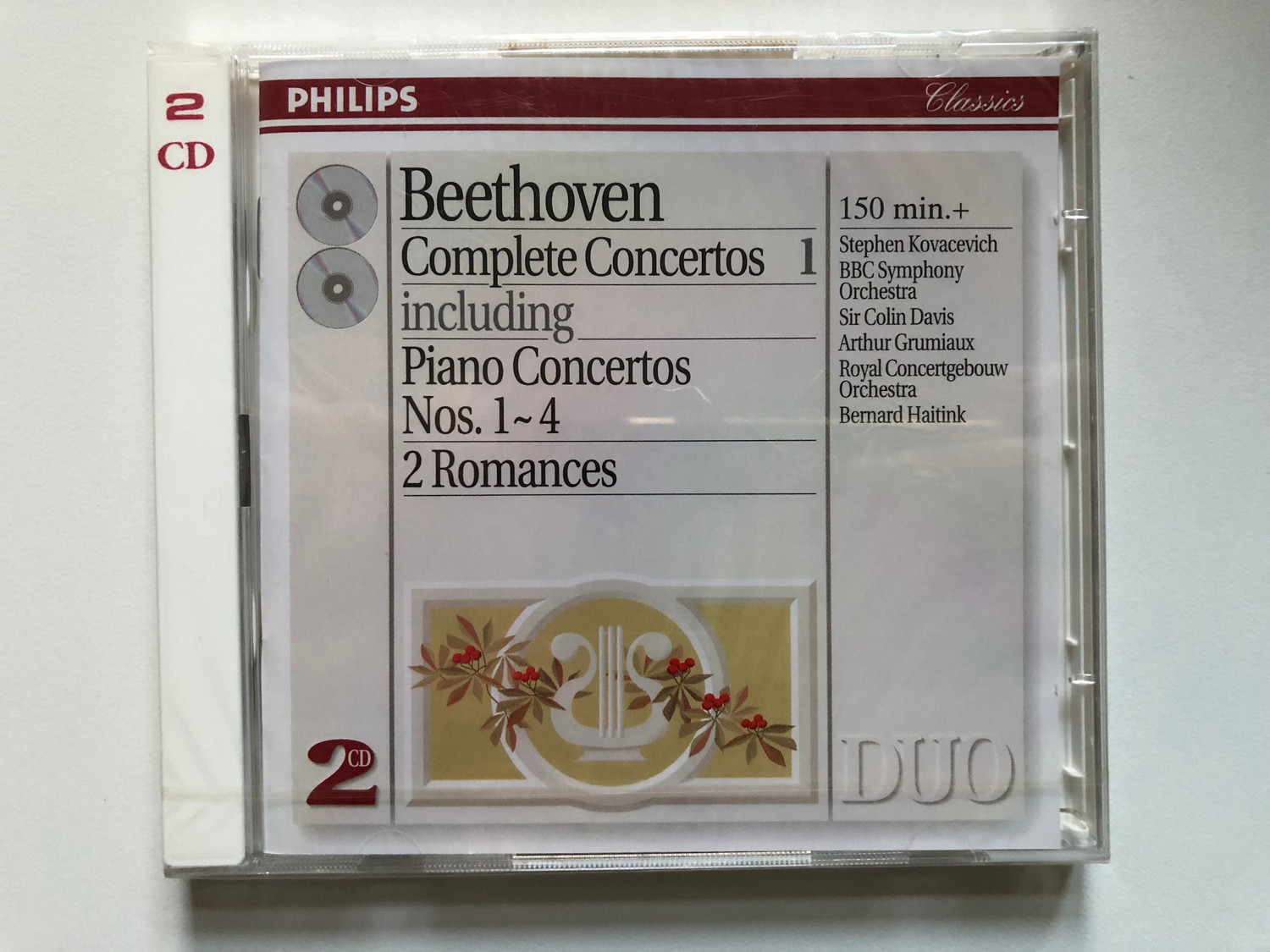 Beethoven - Complete Concertos 1 / Including: Piano Concertos Nos. 1 - 4, 2 Romances / 150 min ...