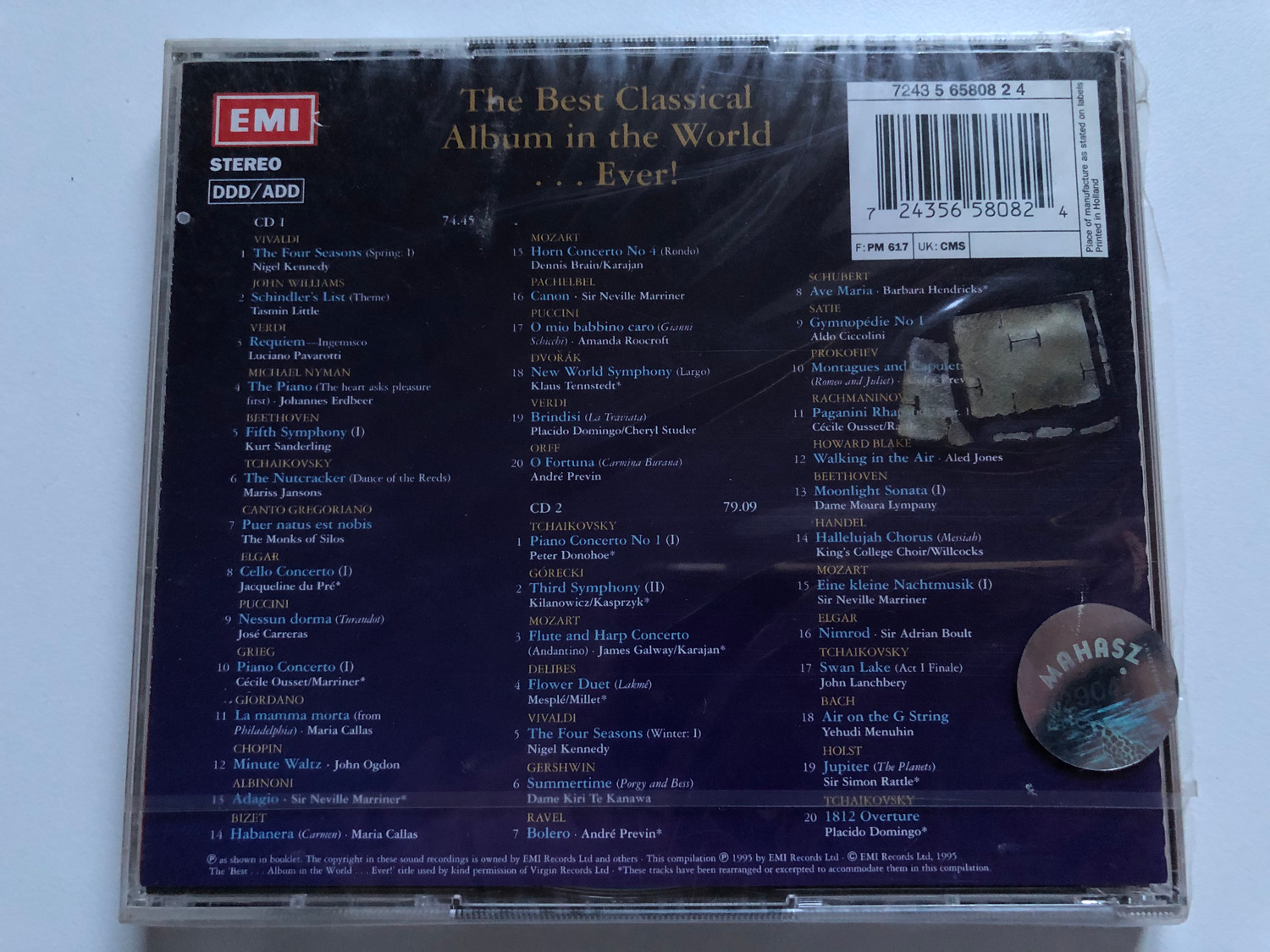 Various – The Best Classical Album in the World...Ever! / EMI CD Audio ...