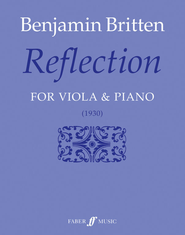 Benjamin Britten: Reflection - Viola and Piano Sheet Music