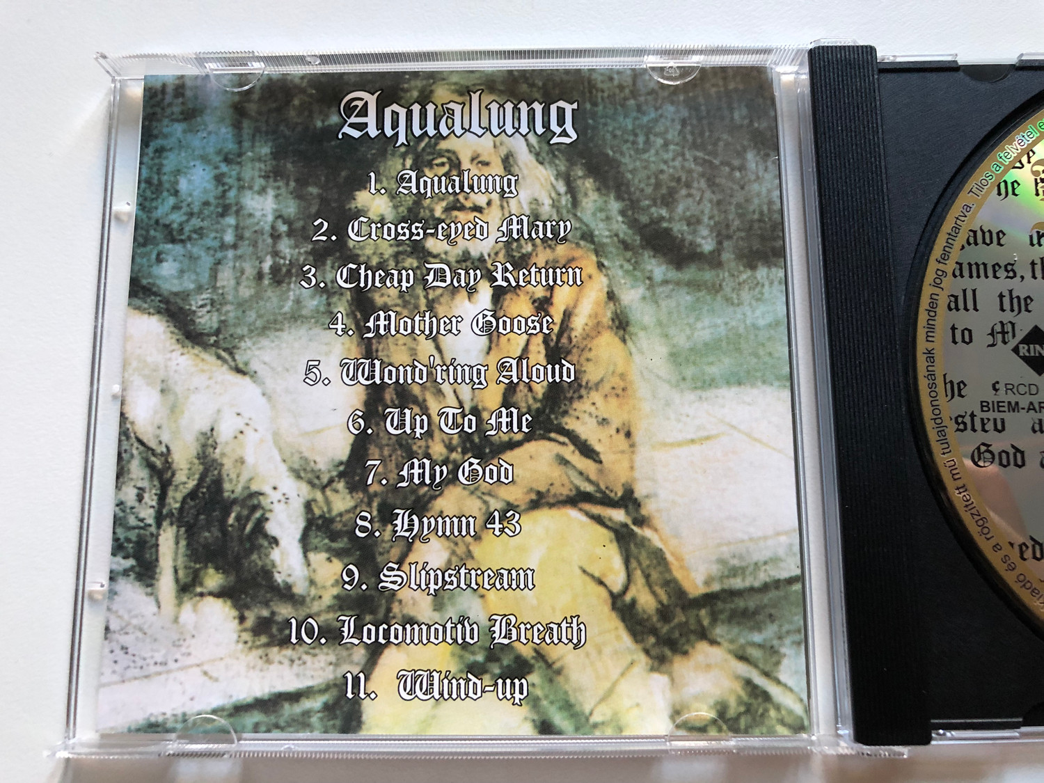 Jethro Tull – Aqualung / Ring Audio CD / RCD 1106 - Bible in My Language