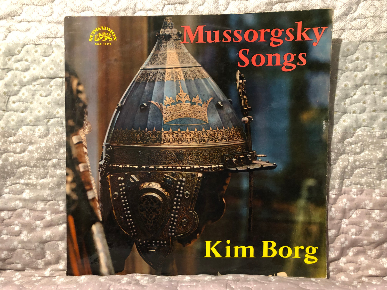 Mussorgsky Songs - Kim Borg / Supraphon LP 1962 / SUA 10390 - Bible in ...