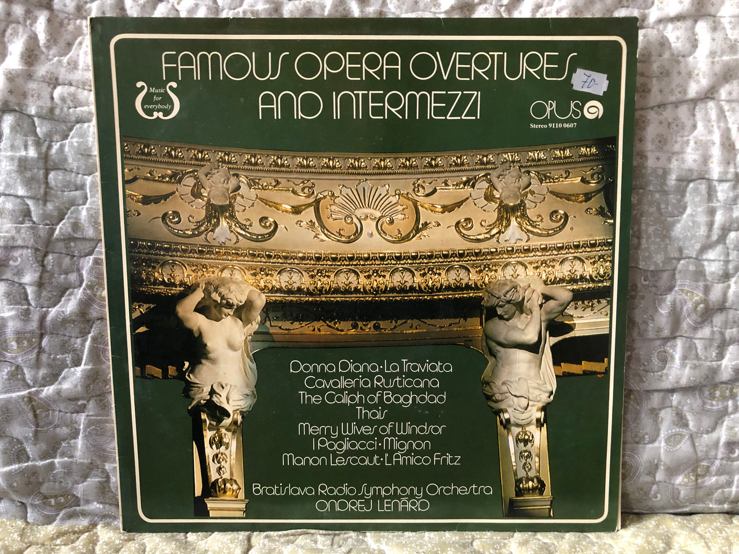 Famous Opera Overtures And Intermezzi - Donna Diana; La Traviata ...