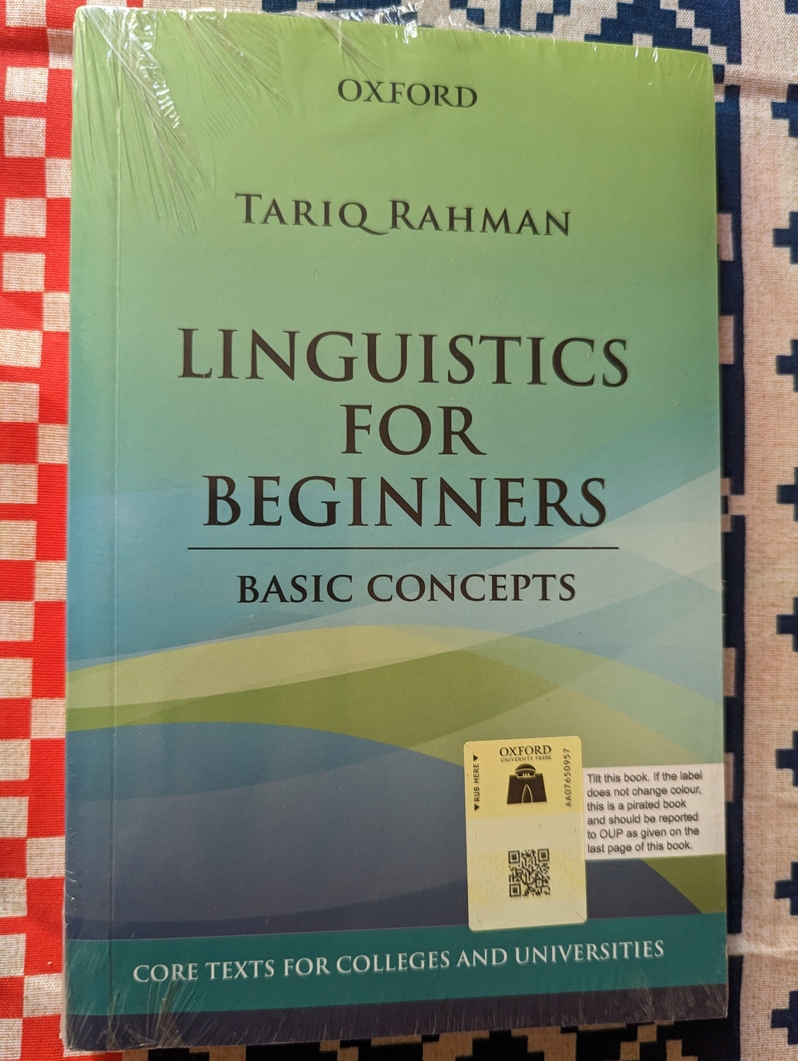 Linguistics for Beginners – Basic Concepts by Tariq Rahman