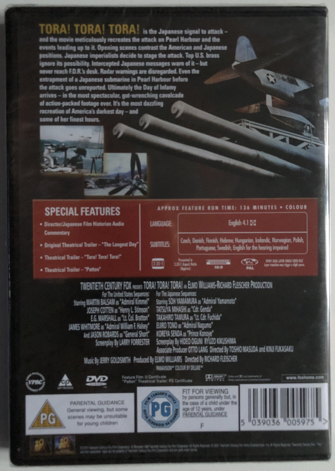Tora! Tora! Tora! / Actors: Martin Balsam, Sô Yamamura / Directors: Kinji Fukasaku, Richard ...