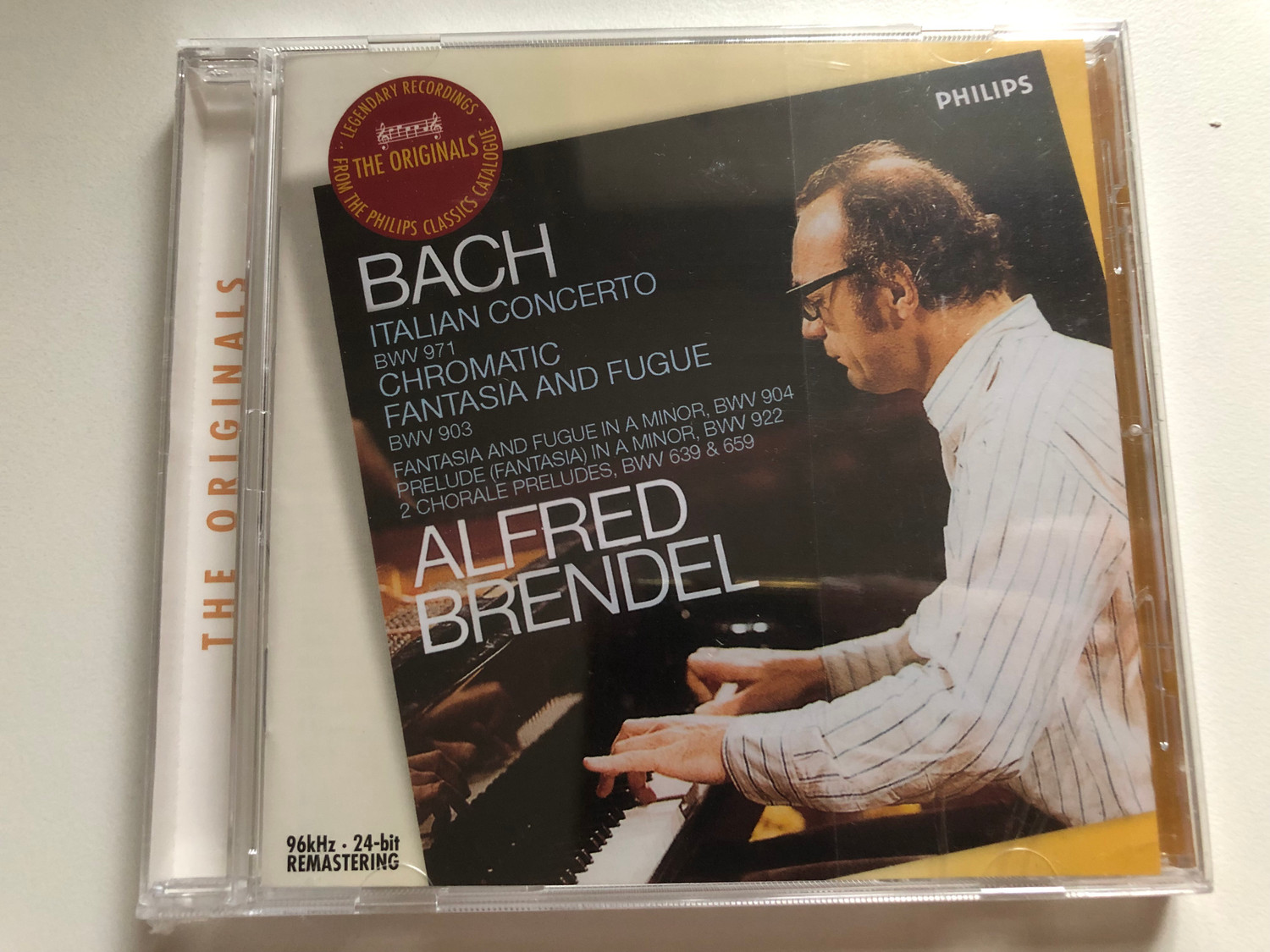 Bach – Italian Concerto & Other Pieces CD (Alfred Brendel)