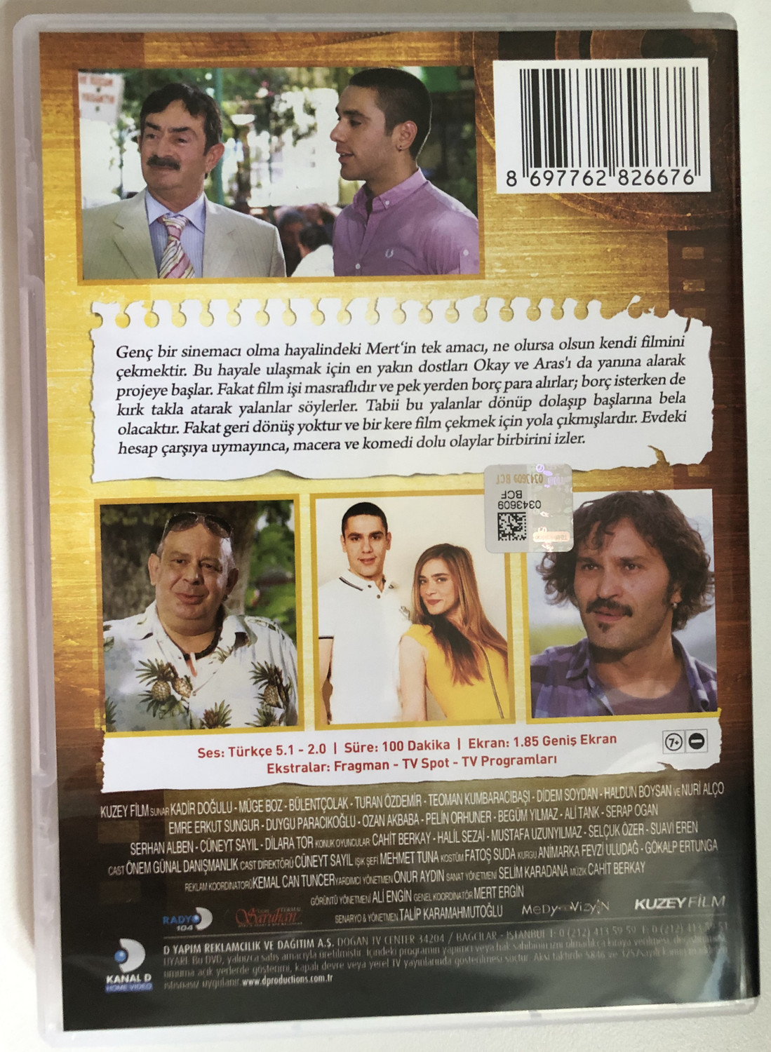 Bir Hikayem Var / Turkish Comedy Movie / 2013 DVD - Bible in My Language
