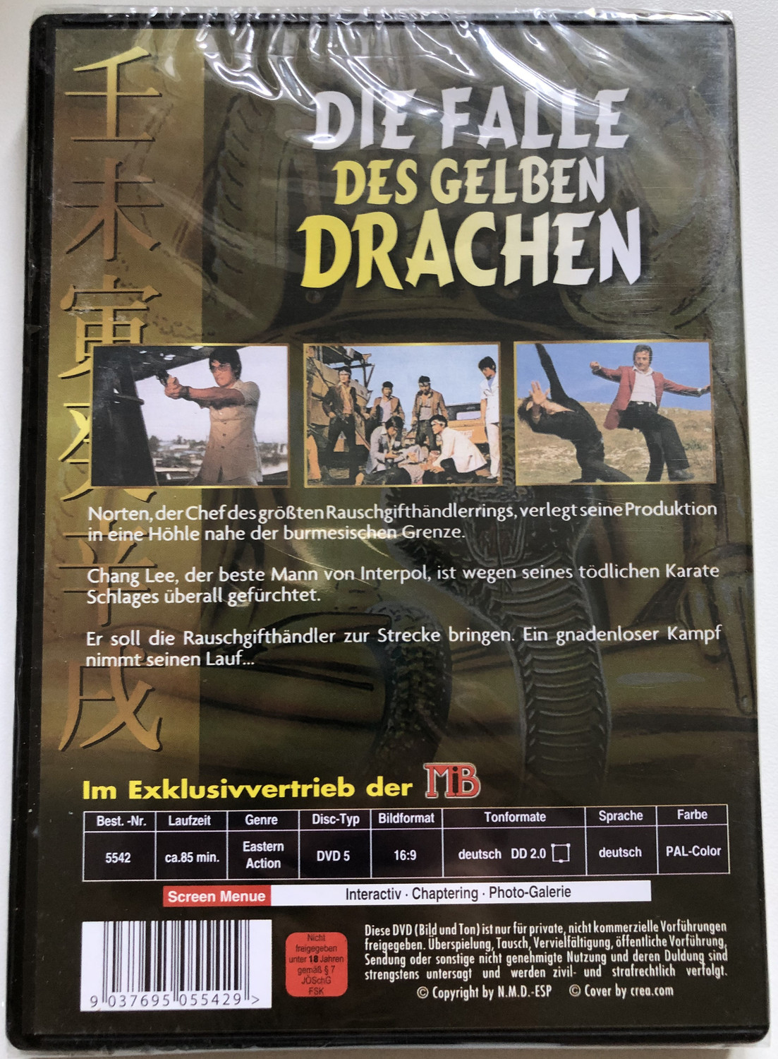 DIE FALLE DES GELBEN DRACHEN / Eastern Master / DVD Video - Bible in My ...