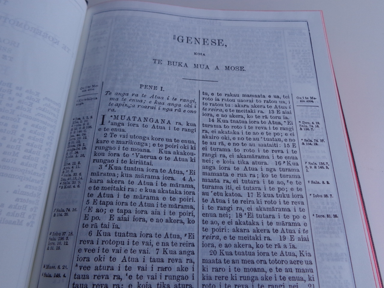 Bible In Cook Island Maori / Te Bibilia Tapu ra: Koia te Koreromotu ...