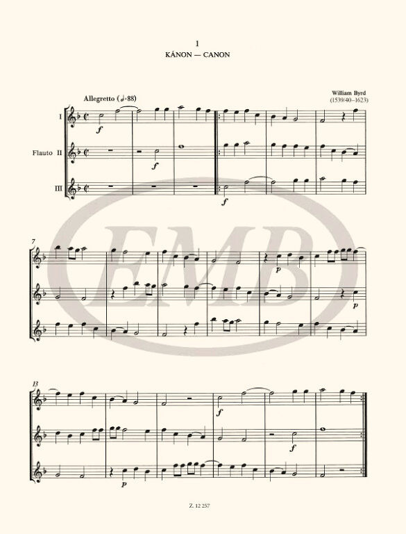 EASY TRIOS FOR FLUTES – Pedagogical Flute Trios