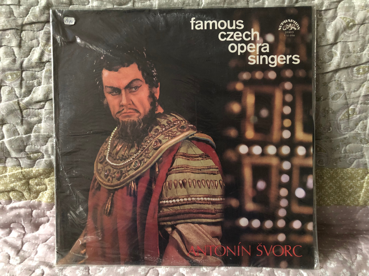 Antonín Švorc – Famous Czech Opera Singers / Supraphon LP Stereo 1973 / ...