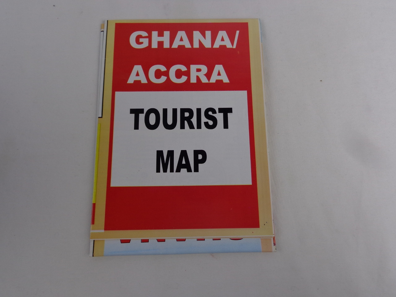Ghana & Accra Tourist Map / Map of Ghana Scale 1:1 000 000 / 2010 Print ...