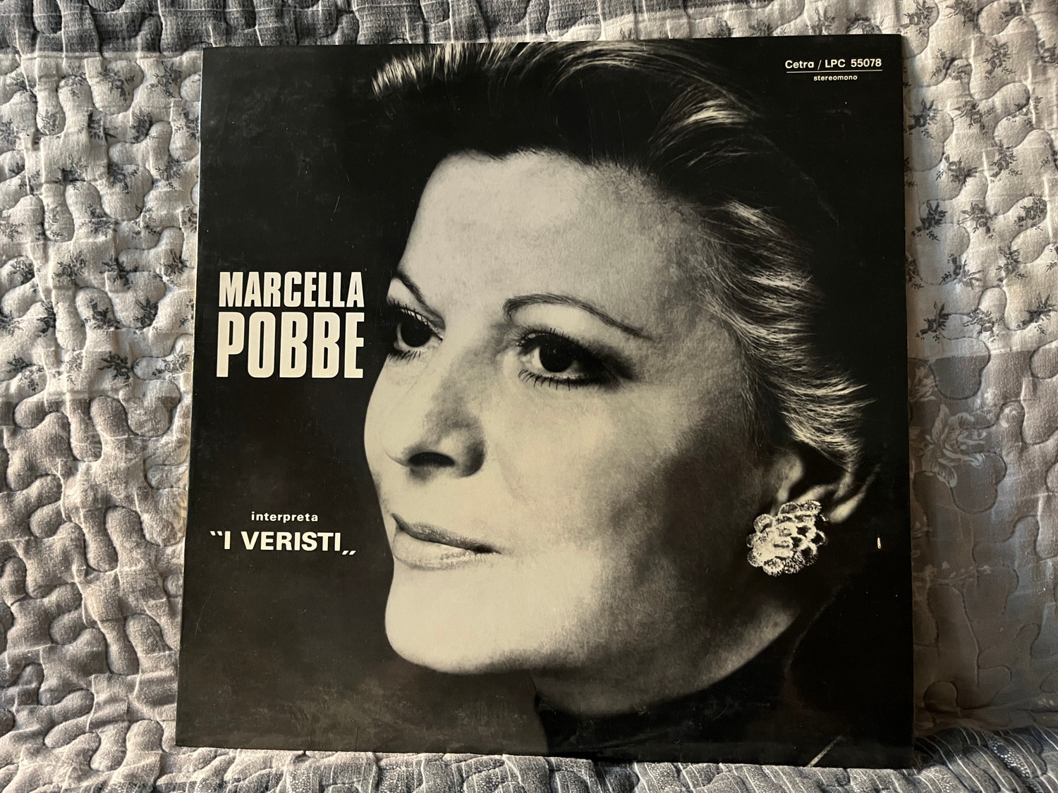 Marcella Pobbe I Veristi LP Stereo/Mono