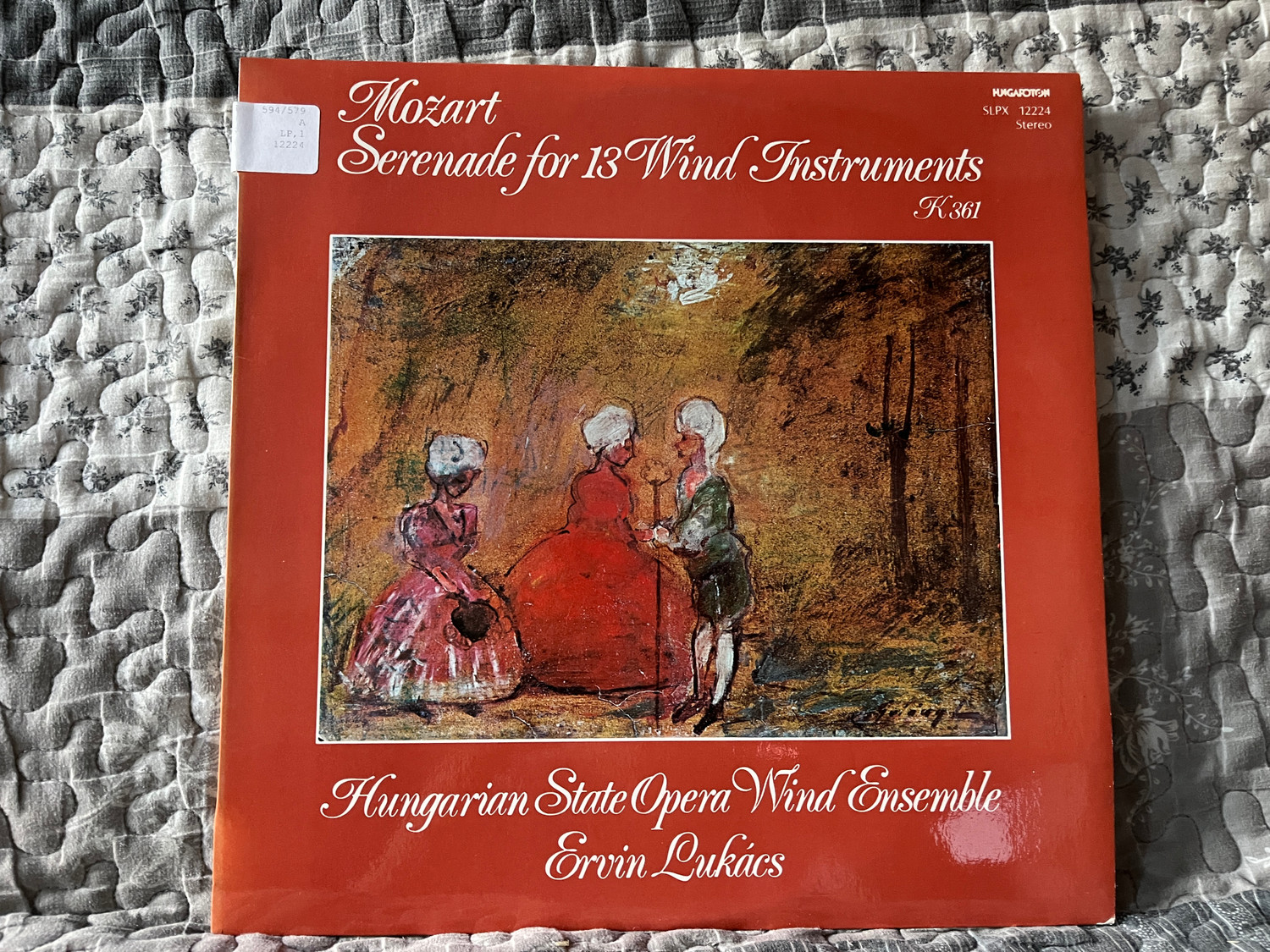Mozart Serenade for 13 Wind Instruments K 361 Vinyl LP 1981