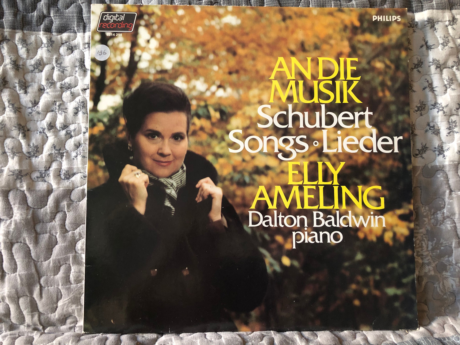 An Die Musik (Schubert Songs, Lieder) LP
