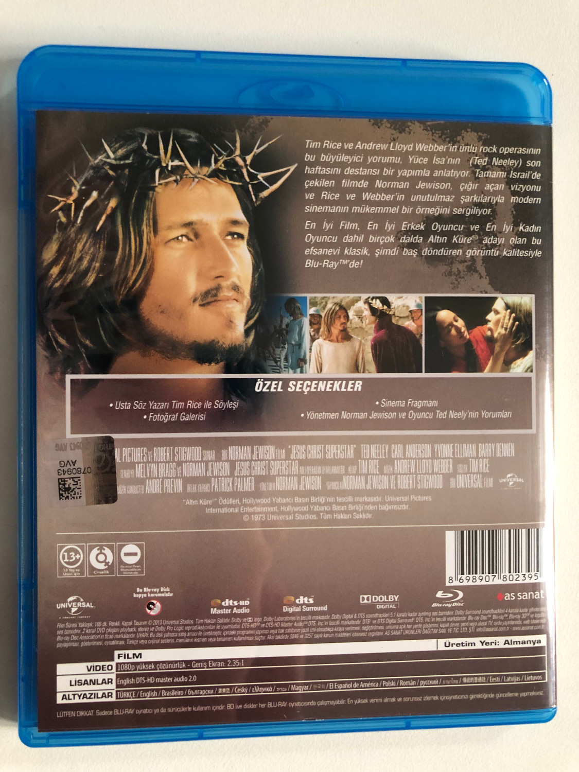 Jesus Christ Superstar Blu-ray - 40th Anniversary Edition