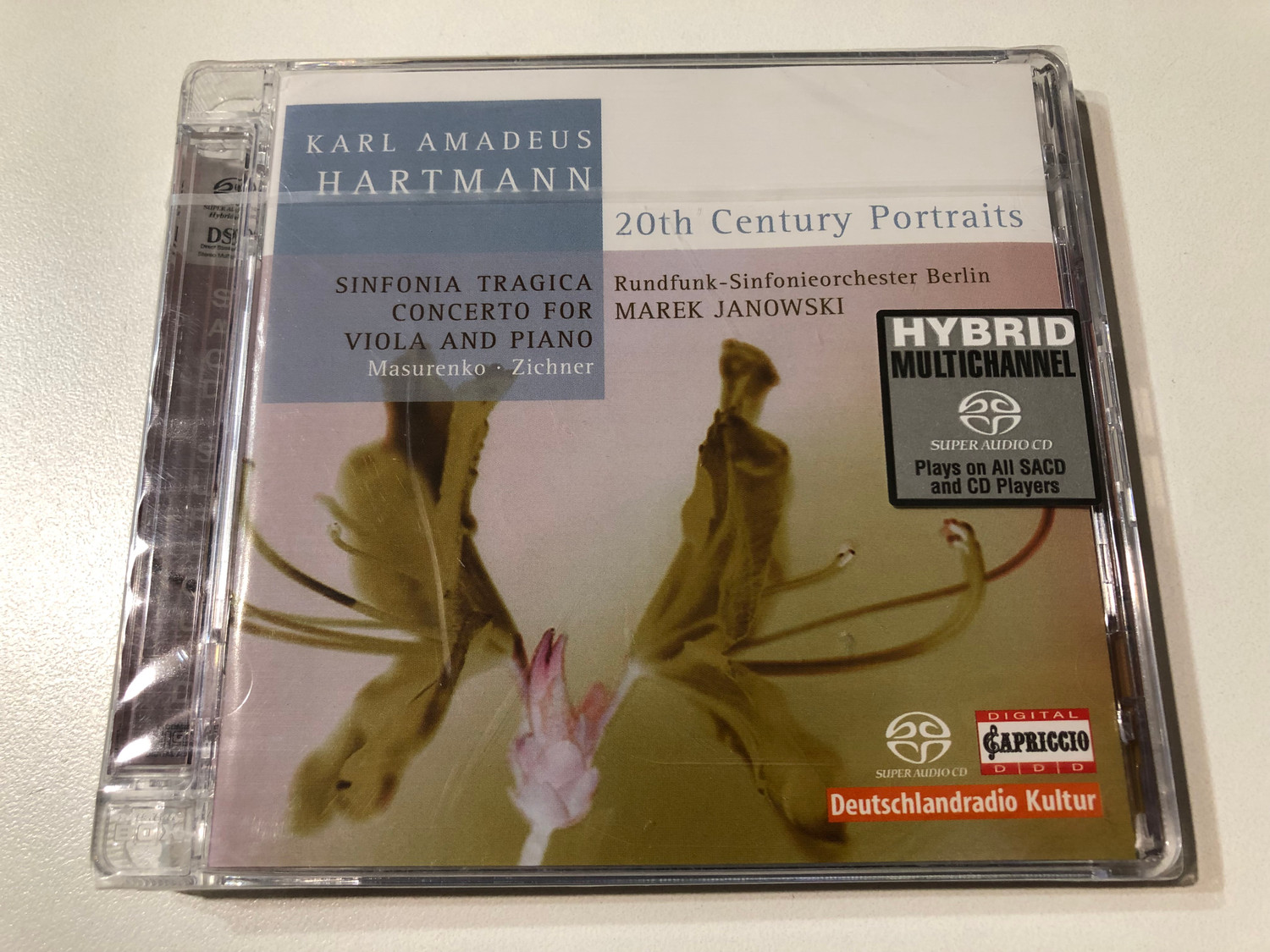 Hartmann: 20th Century Portraits - Hybrid SACD & CD Recording