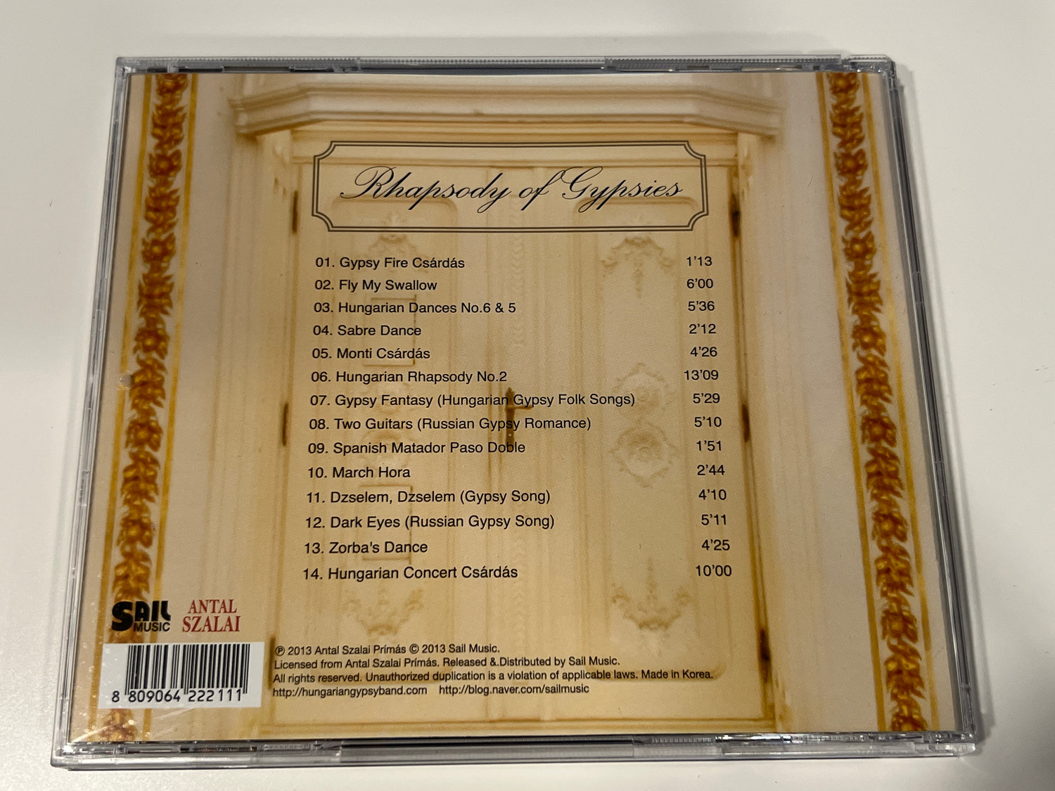 Szalai Hungarian Gypsy Band – Rhapsody of Gypsies