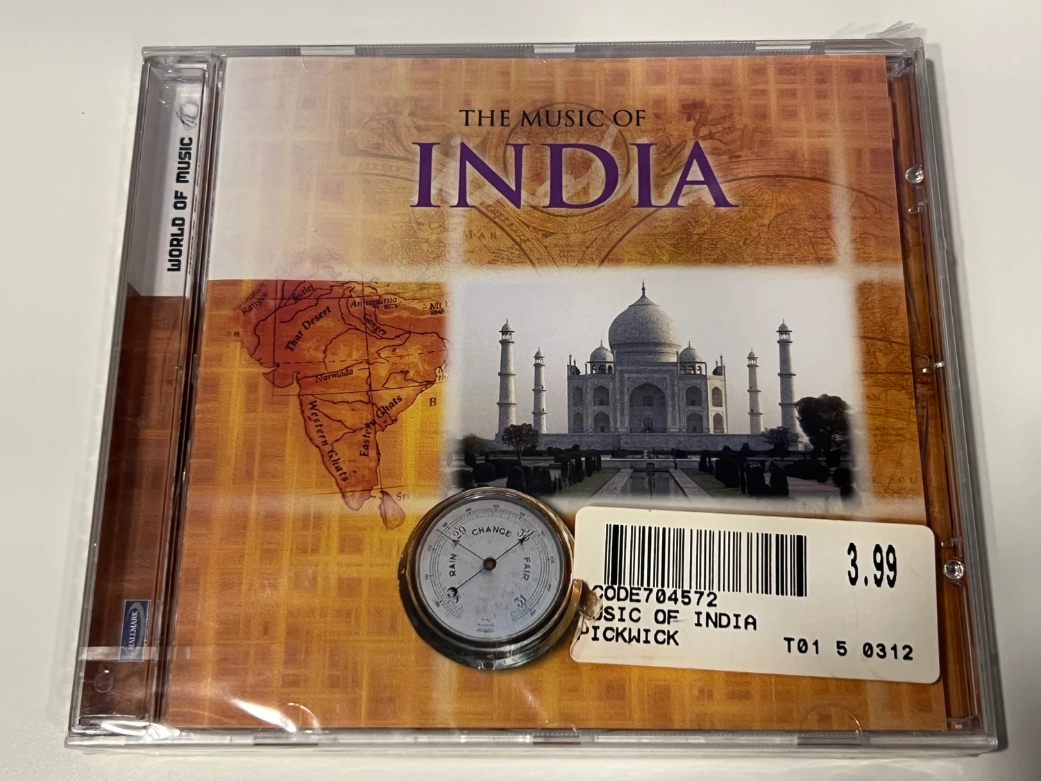 The Music of India – World of Music (CD, 2003)