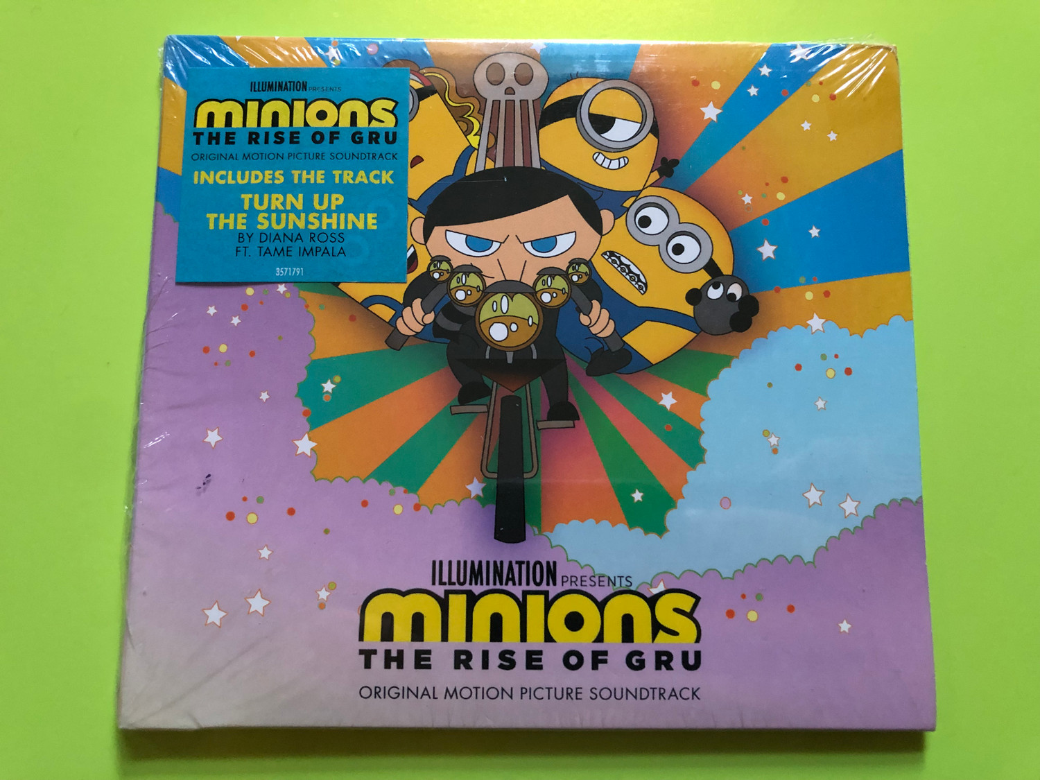 Minions: The Rise of Gru Soundtrack CD