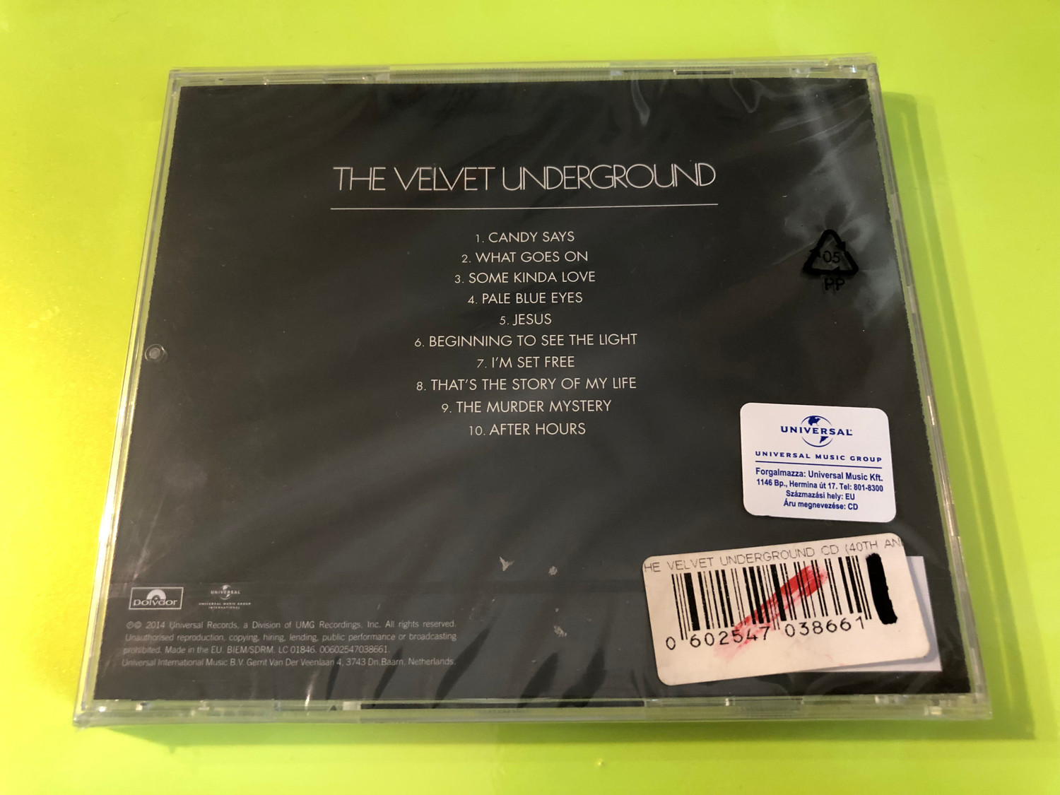 The Velvet Underground – 45th Anniversary Remaster (CD, Polydor 2014)