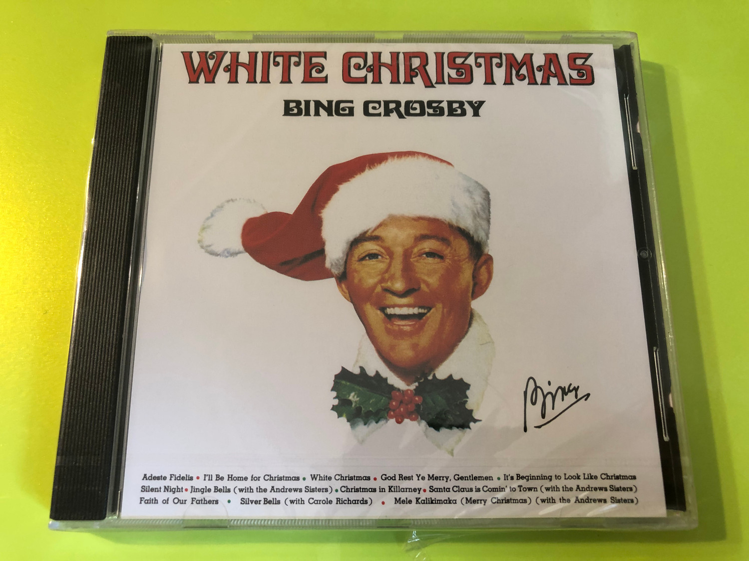 Bing Crosby – White Christmas CD/DVD | Classic Christmas Album