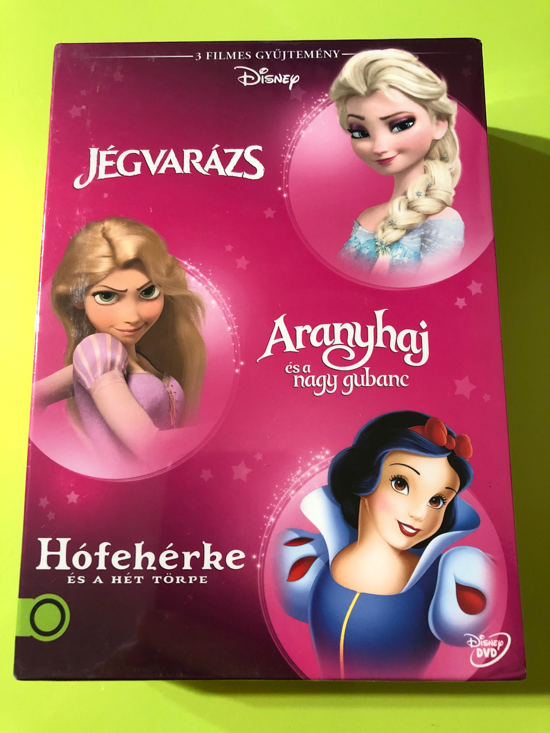Disney: Jégvarázs, Aranyhaj, Hófehérke 3 DVD Box