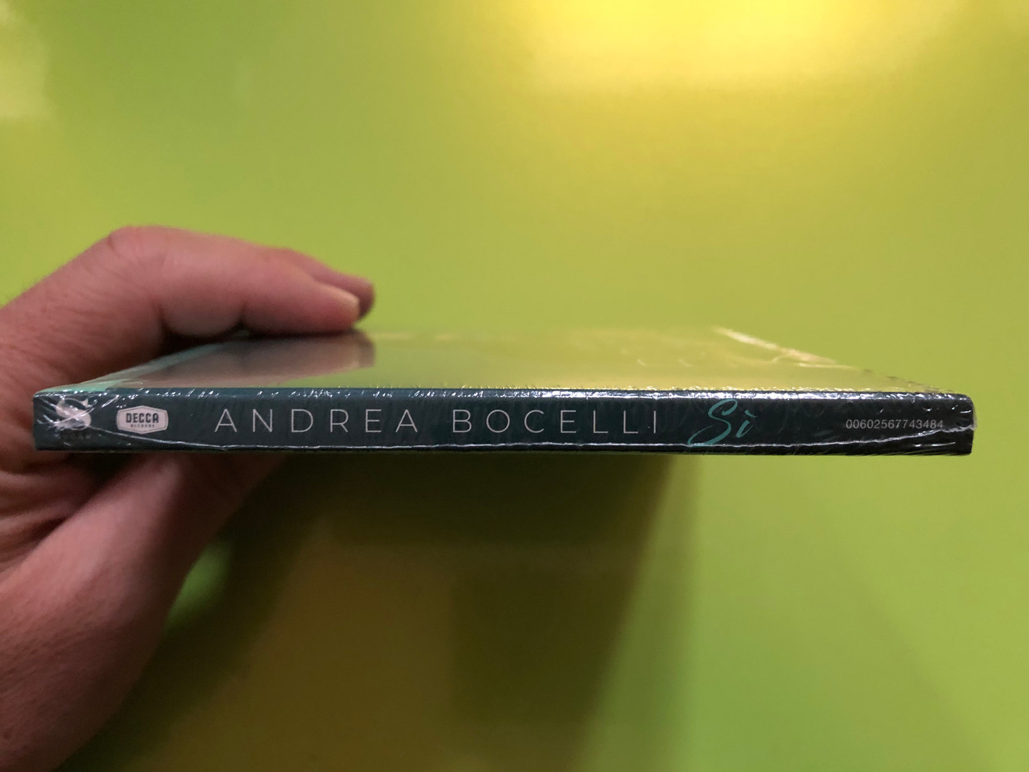 Andrea Bocelli – Sì (Deluxe Edition, Decca Records 2018)
