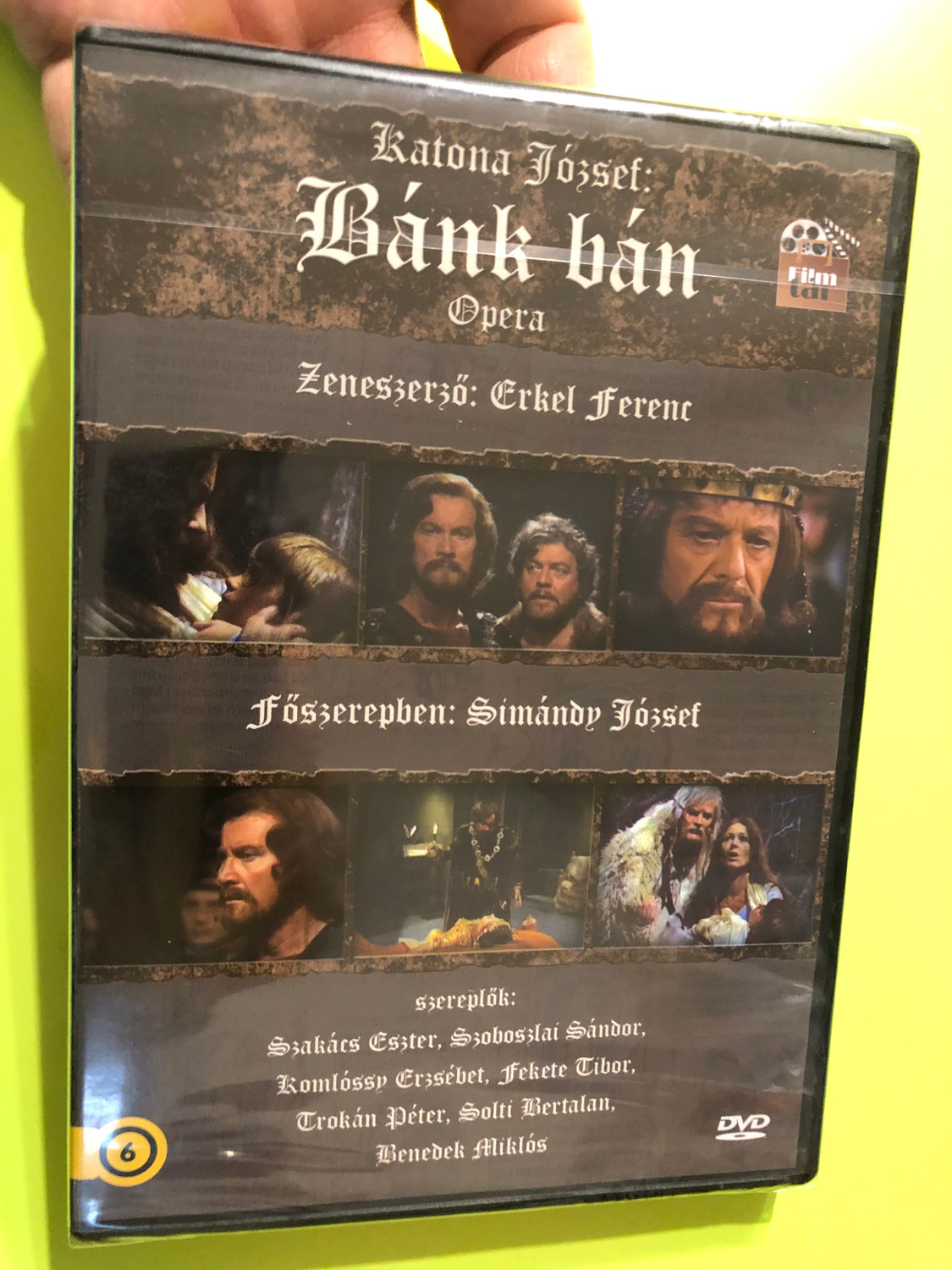 Bánk bán Opera DVD - József Simándy - Erkel Ferenc (MTVA)