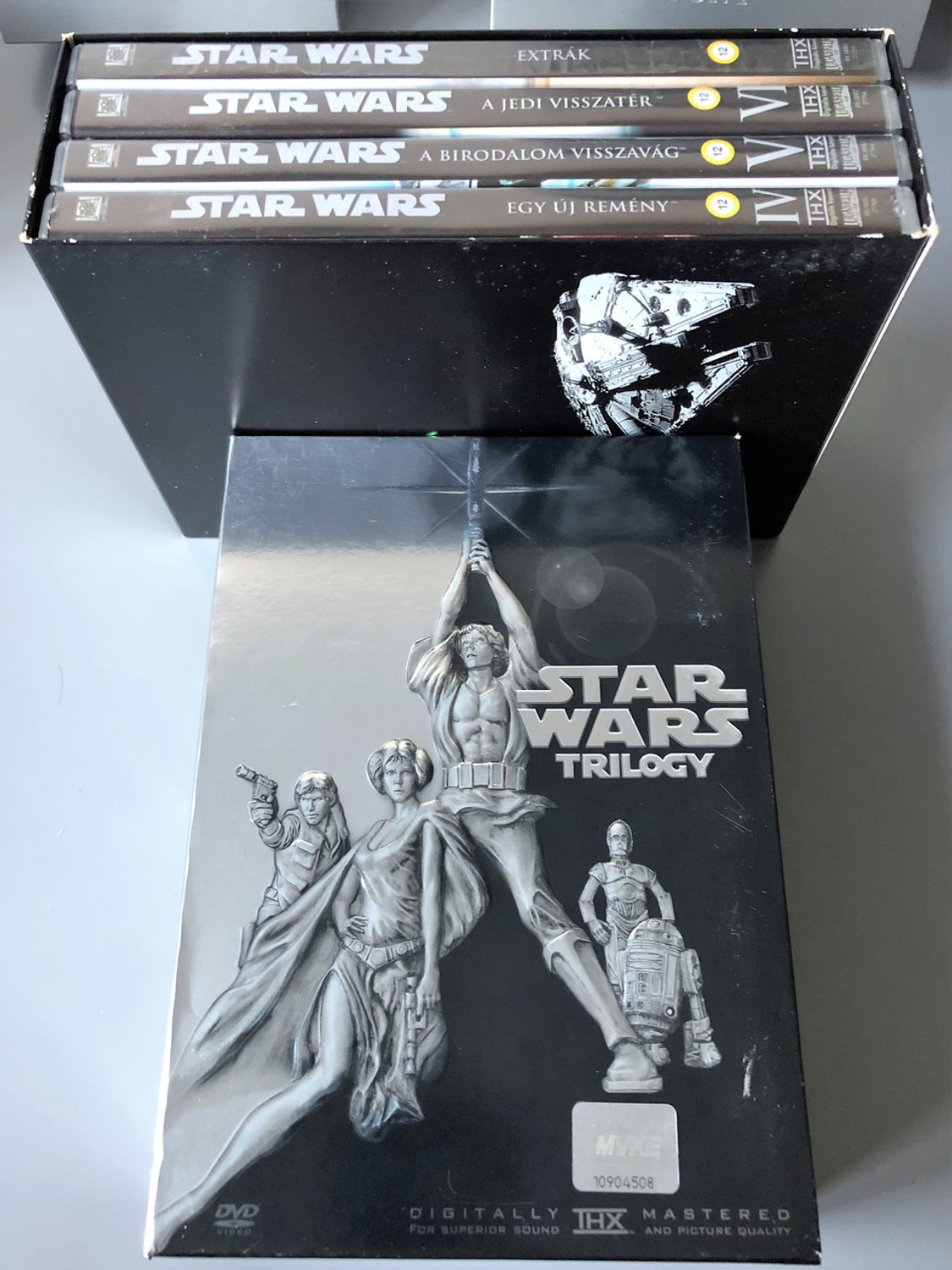 Star wars original trilogy dvd box set store