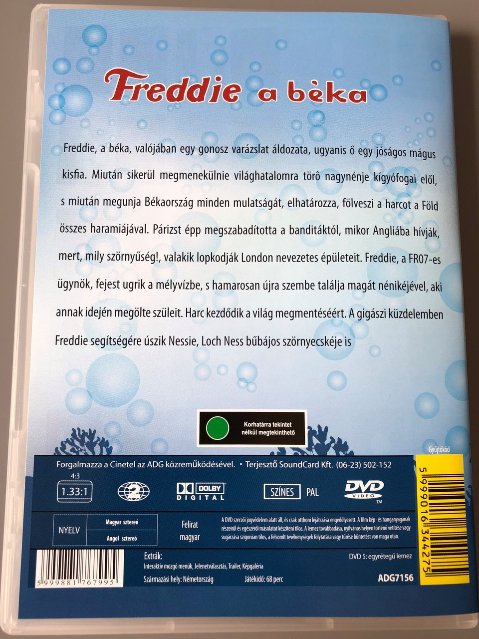 Freddie a beka / Freddie the Frog DVD / Freddie as F.R.O.7 - Bible in ...