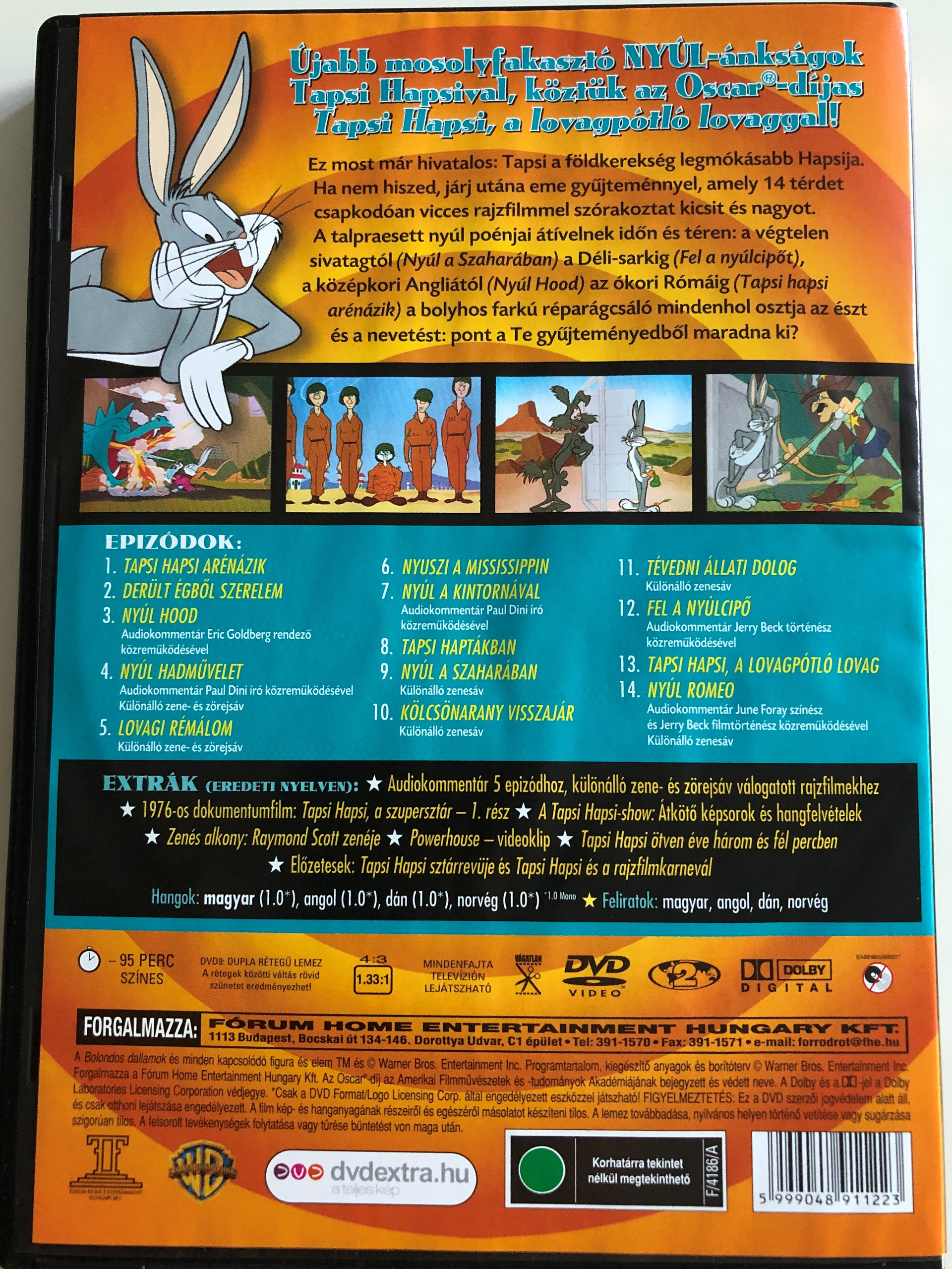 Best of Bugs Bunny: Volume 4 DVD (Hungarian, English, Danish)