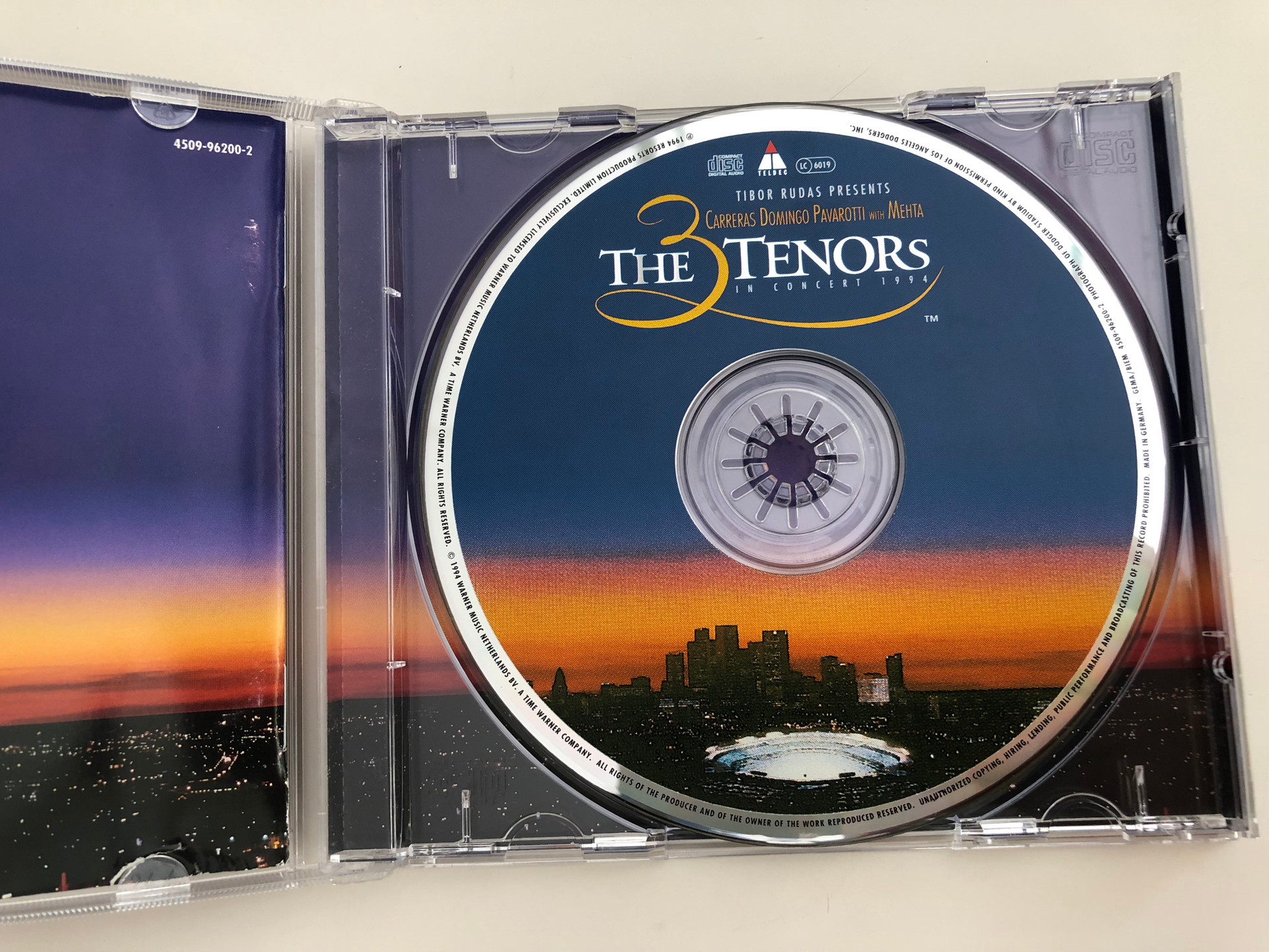 The 3 Tenors in Concert 1994 / Carreras, Domingo, Pavarotti with Mehta ...