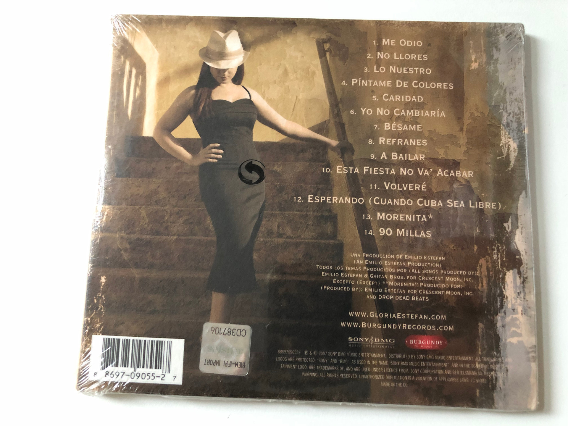 Gloria Estefan ‎– 90 Millas - Bible in My Language