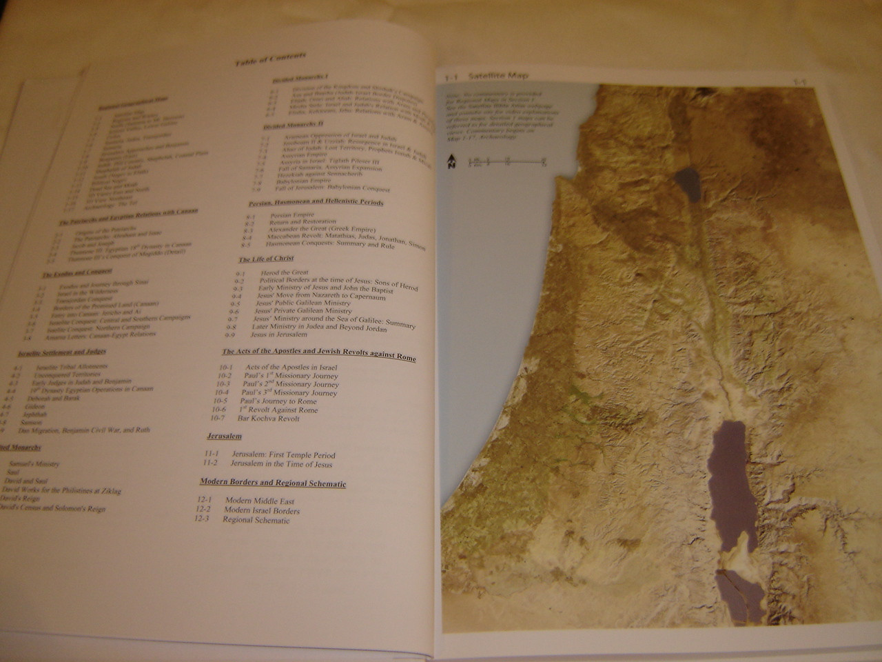 Satellite Map of Bible Lands (3D View)