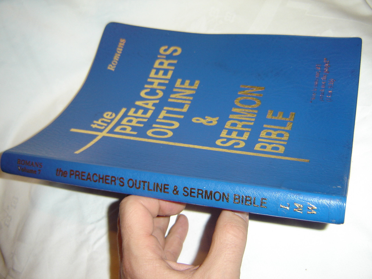 The Preachers Outline and Sermon Bible - ROMANS Vol. 7