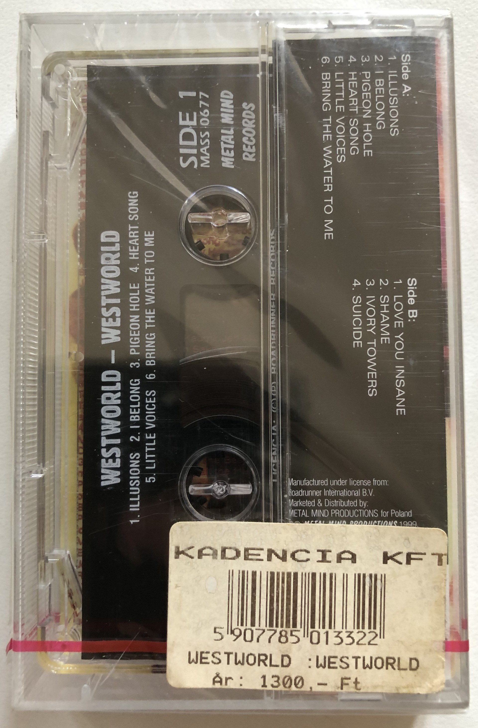 Westworld / Metal Mind Records Audio Cassette 1999 / MASS 0677 - Bible ...