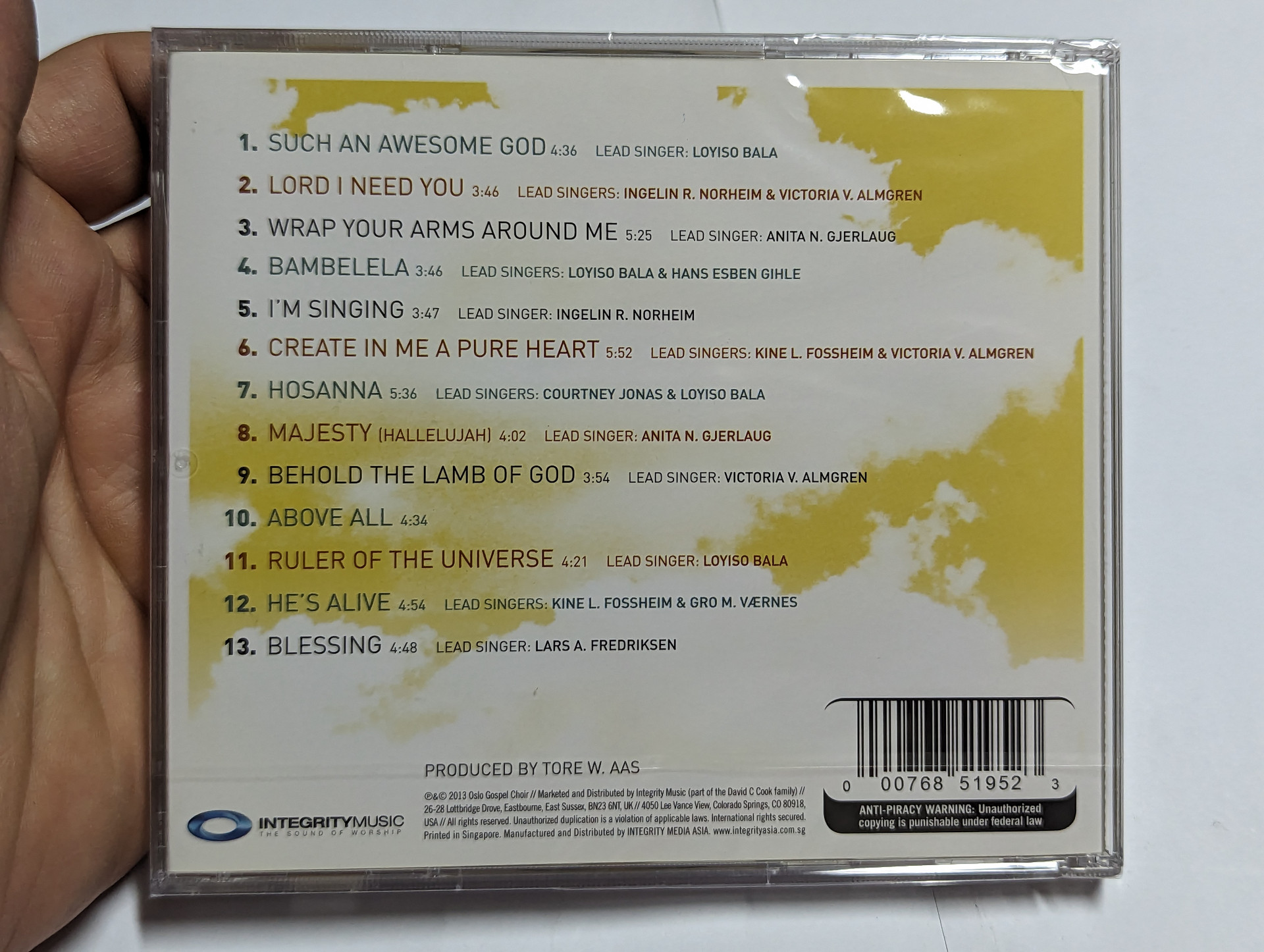Oslo Gospel Choir – God Gave Me A Song. Integrity Music