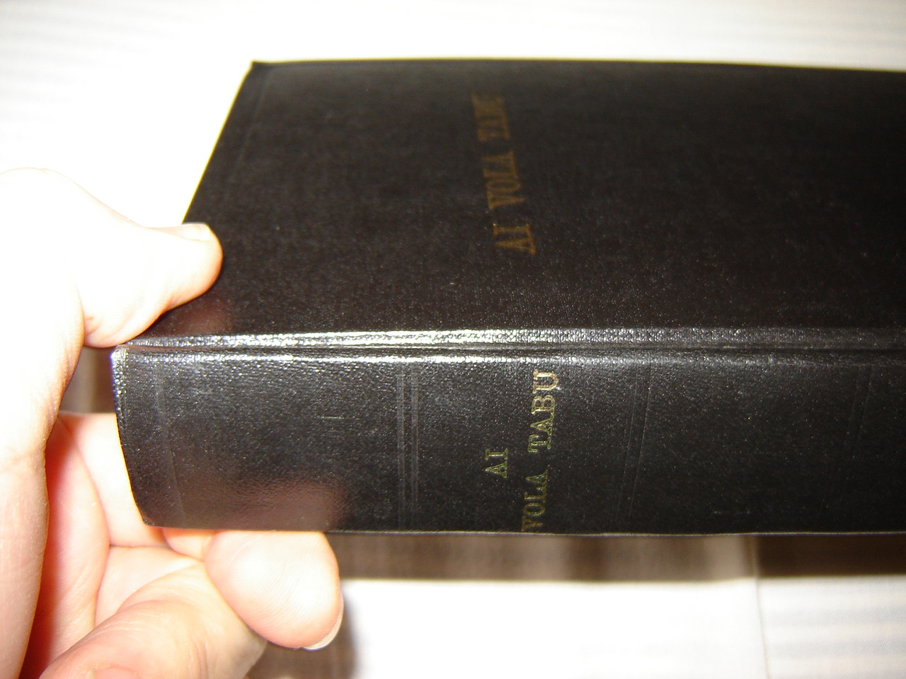 Fijian Bible with References and Photographs