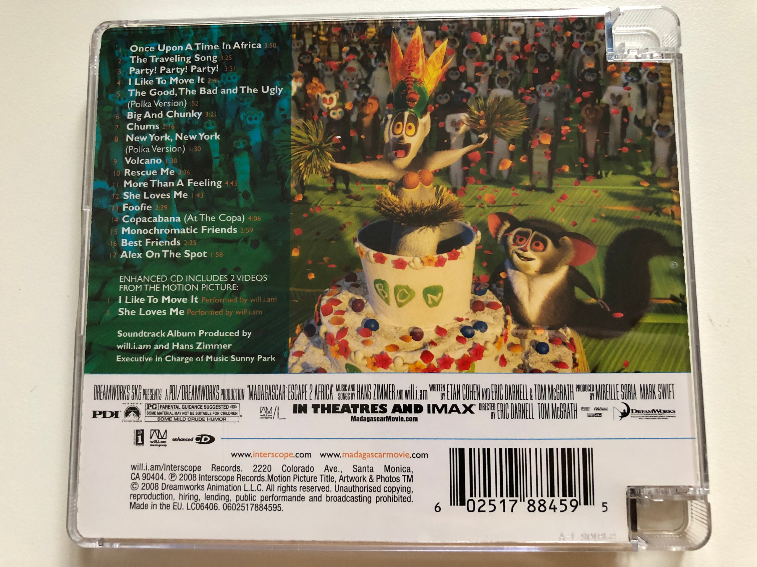 Madagascar: Escape 2 Africa - Music From The Motion Picture ...