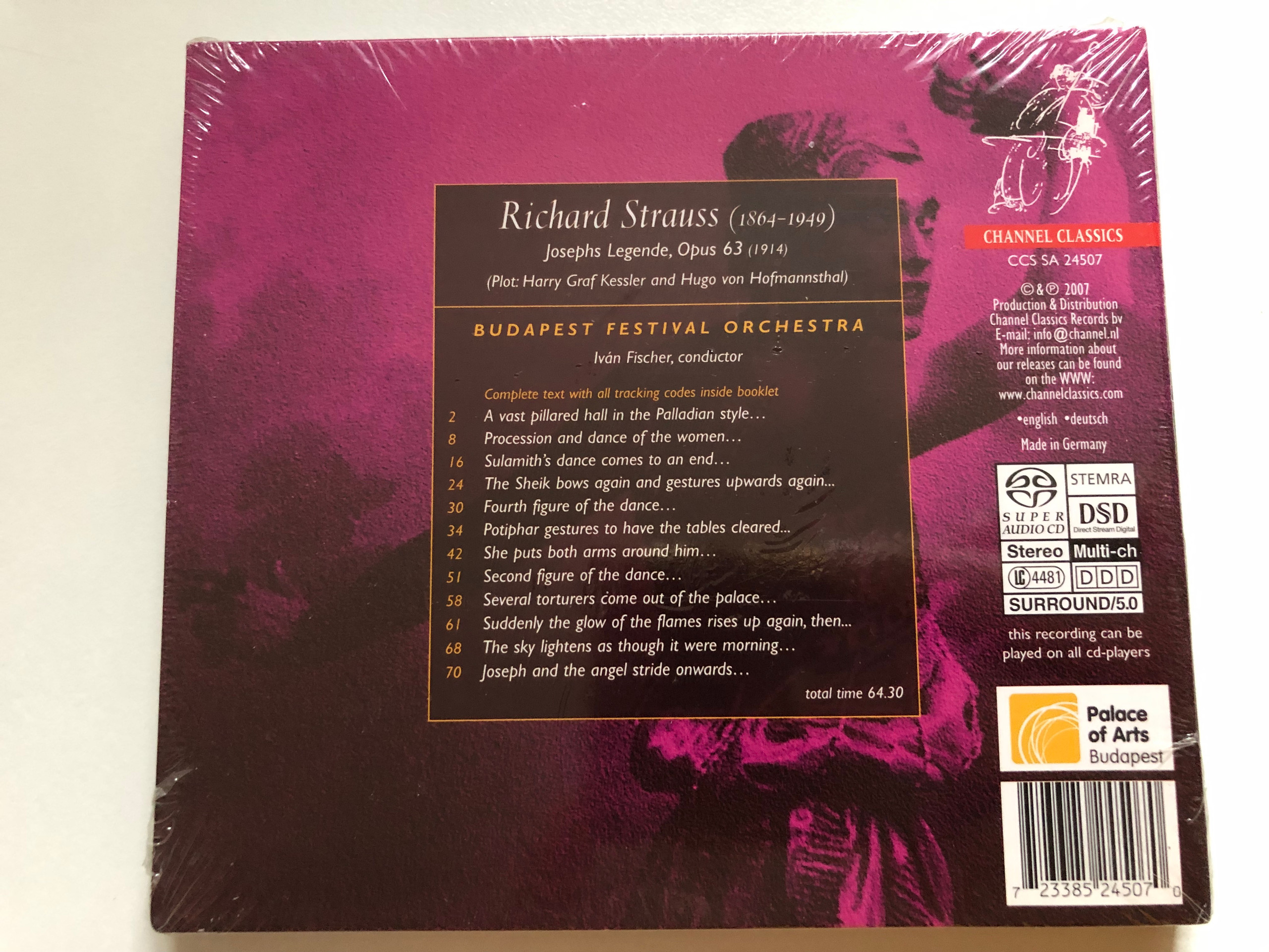 Richard Strauss - Josephs Legende - Budapest Festival Orchestra, Ivan ...