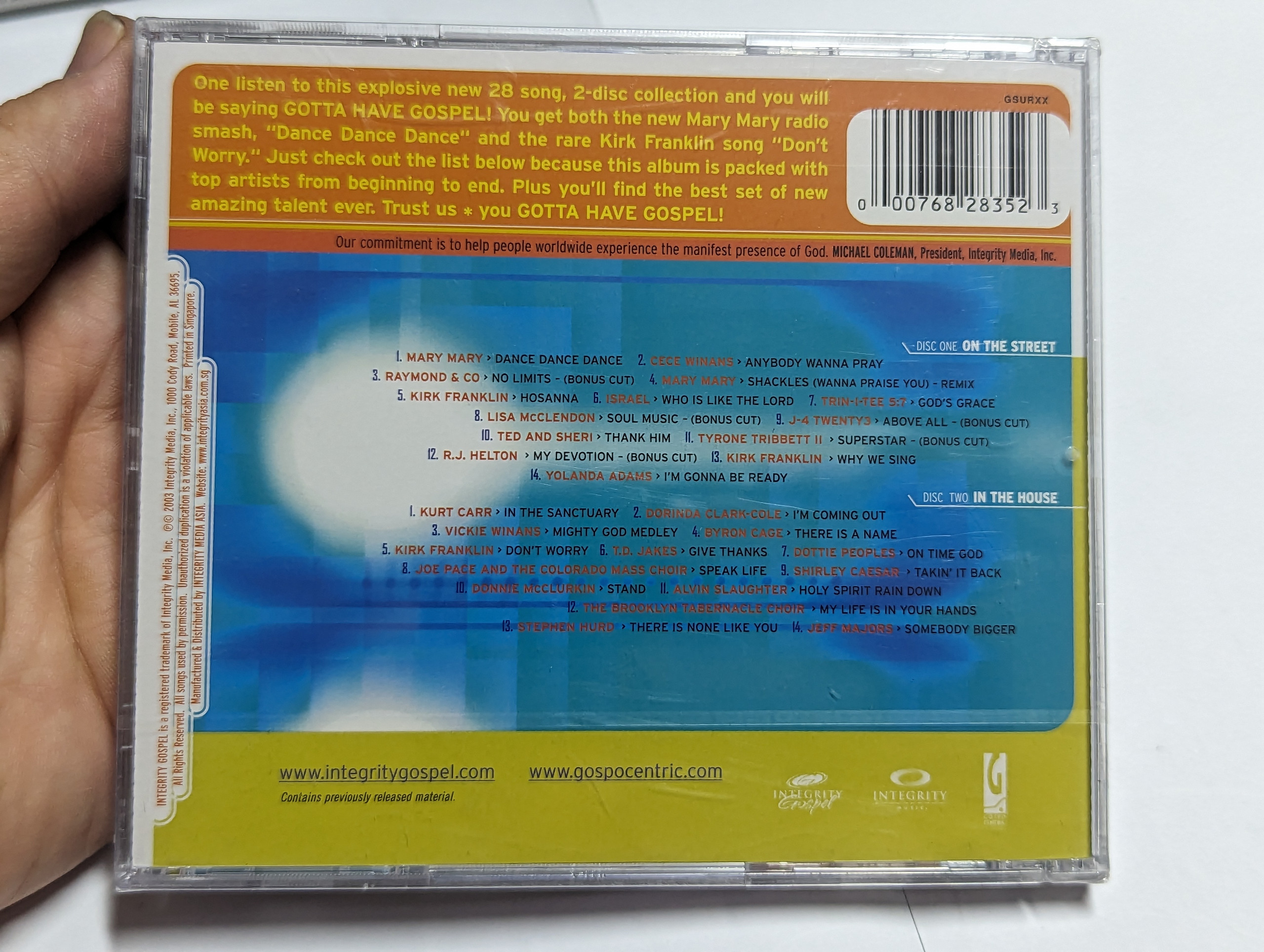 Oslo Gospel Choir – God Gave Me A Song. Integrity Music
