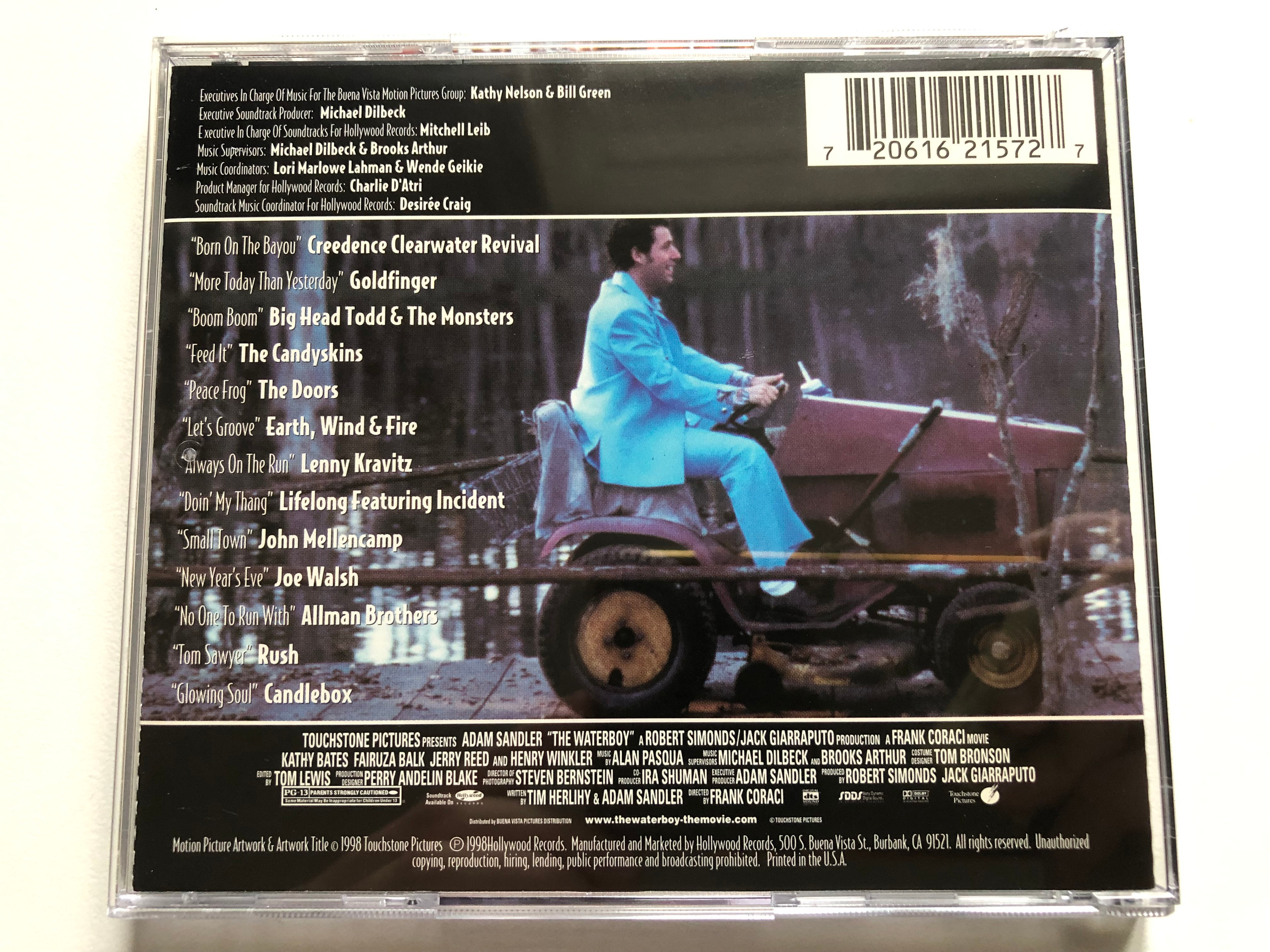 Adam Sandler - The Waterboy (Original Soundtrack) / Hollywood Records ...