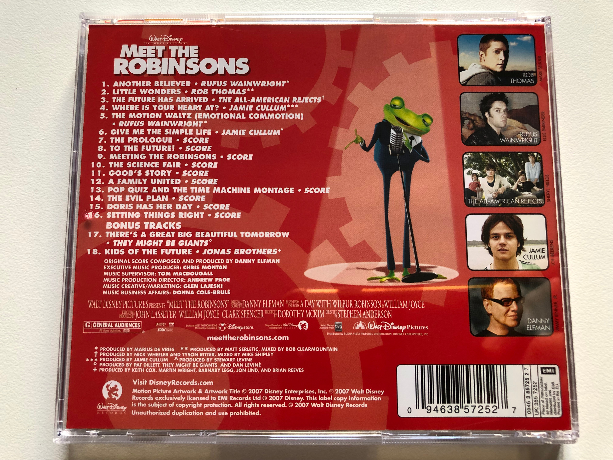 Meet The Robinsons - Original Score Composed By Danny Elfman / Walt ...