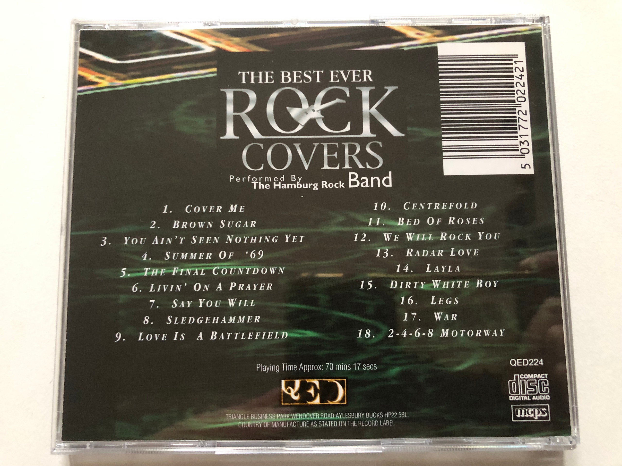 The Best Ever Rock Covers - Performed by The Hamburg Rock Band - Bible ...