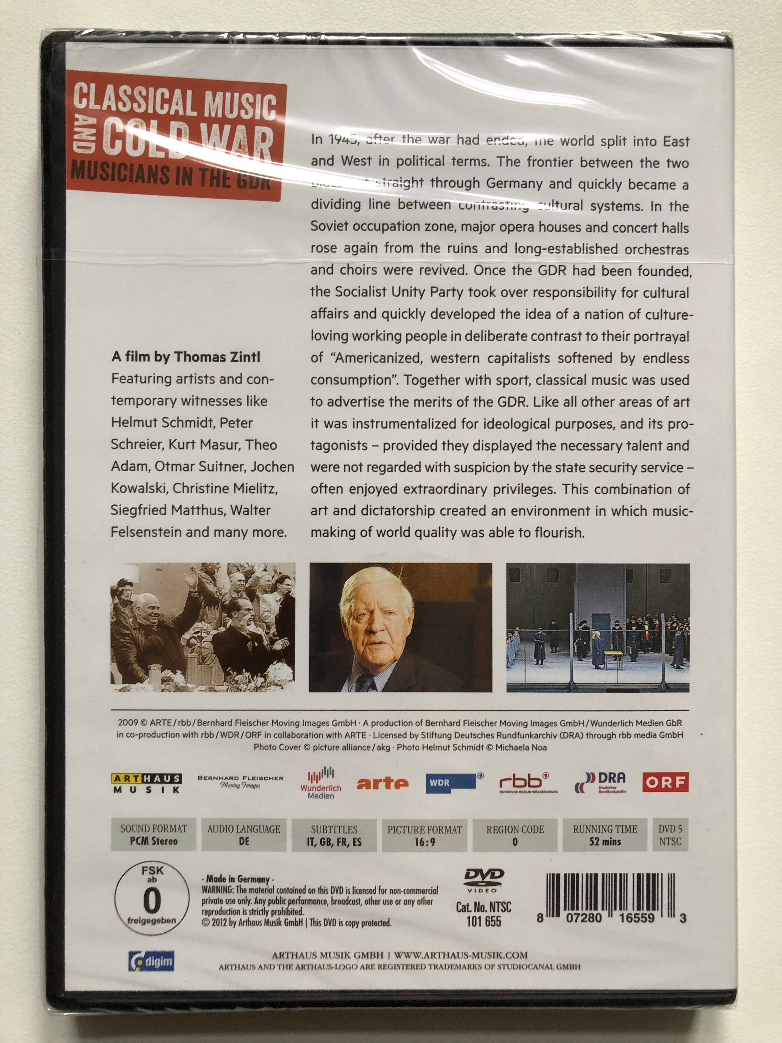 Classical Music Cold War: Musicians in the GDR