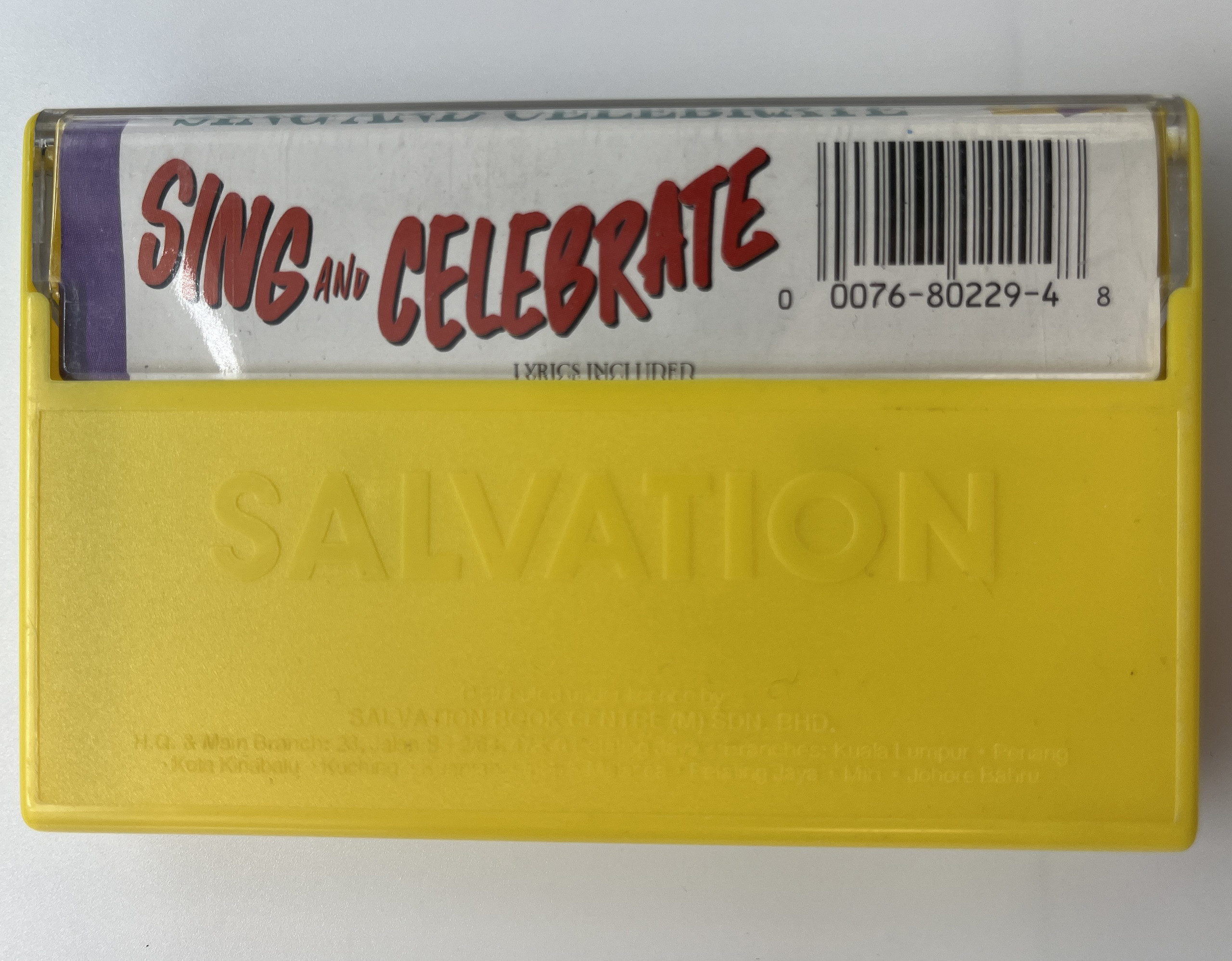 Sing-a-long Praise - Sing And Celebrate Cassette