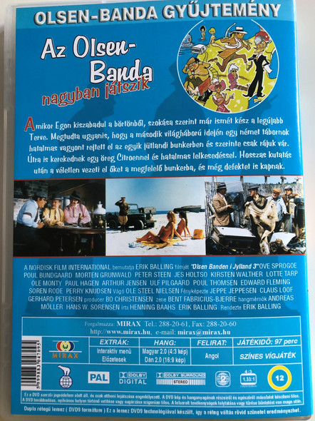 Olsen Banden pa Spanden | DVD (1969) - A Hilarious Heist Gone Wrong