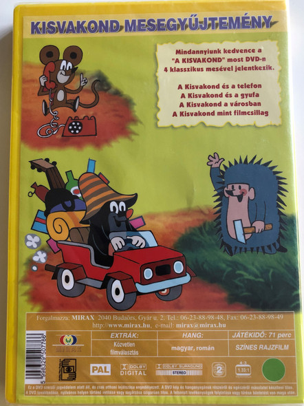 Krtek - Little Mole DVD Set 1&2 | 31 Episodes