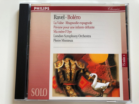 Pierre Monteux, Ravel - Boléro, Ma Mère L'Oye, La Valse / London Symphony Orchestra / Philips LP ...